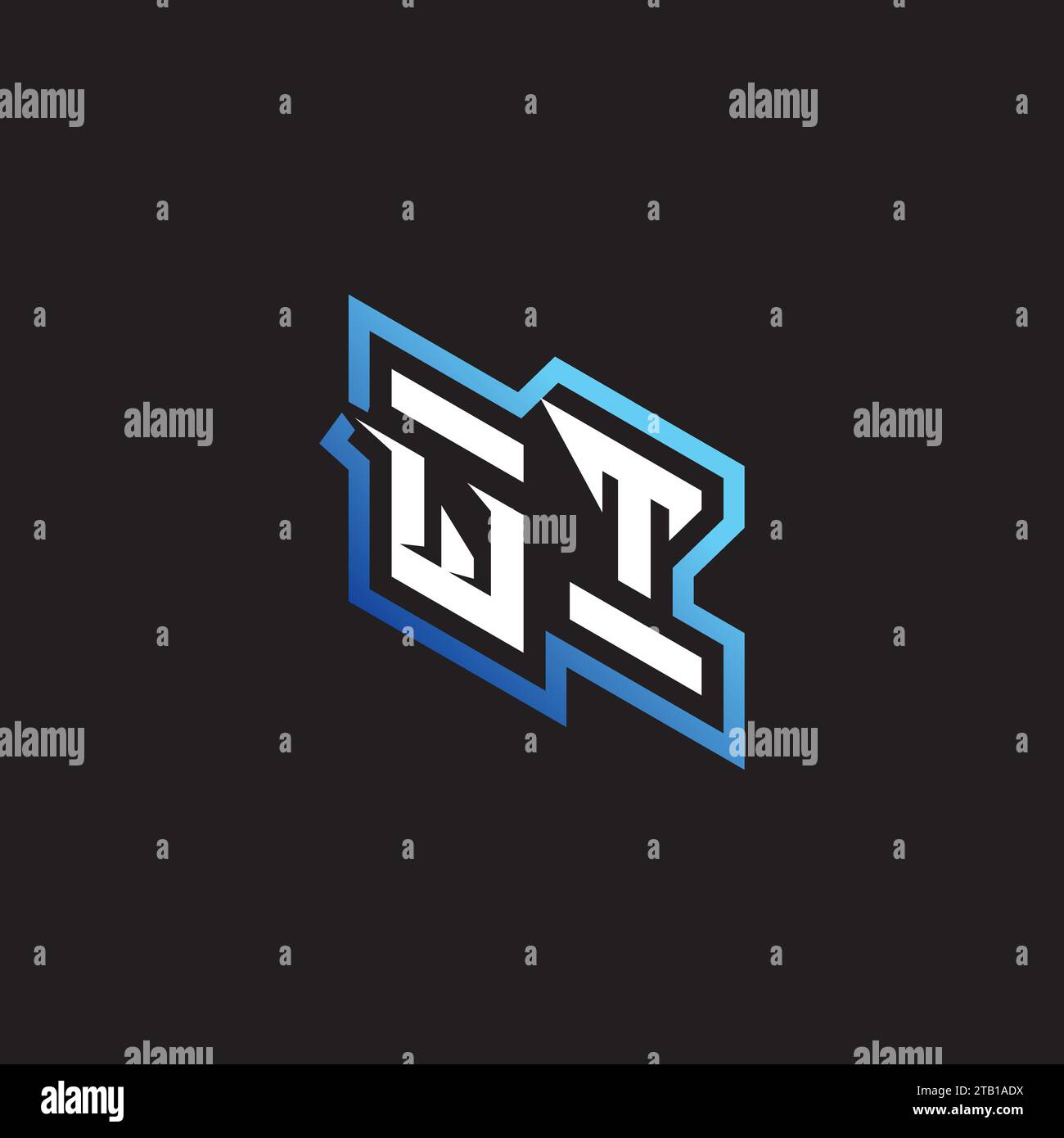 Wt gaming logo Stock Vector Images - Alamy