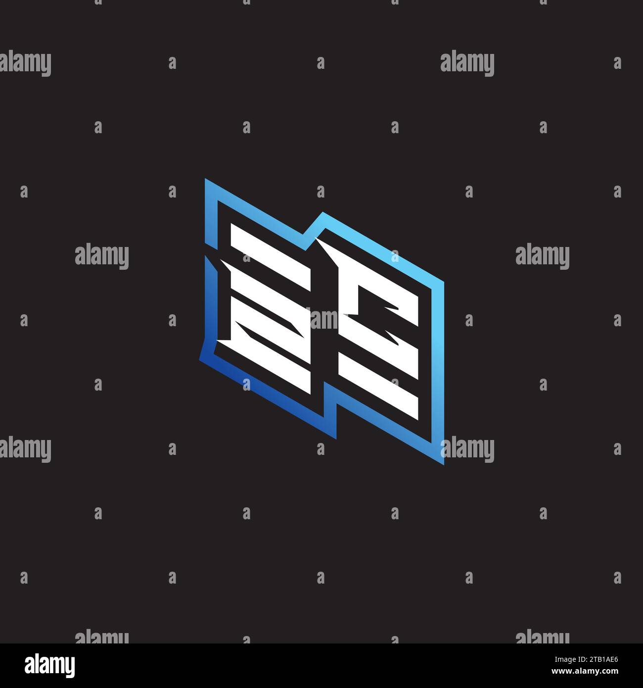 ZC initial gaming team, youtube, twitch and clipart stock illustration ...
