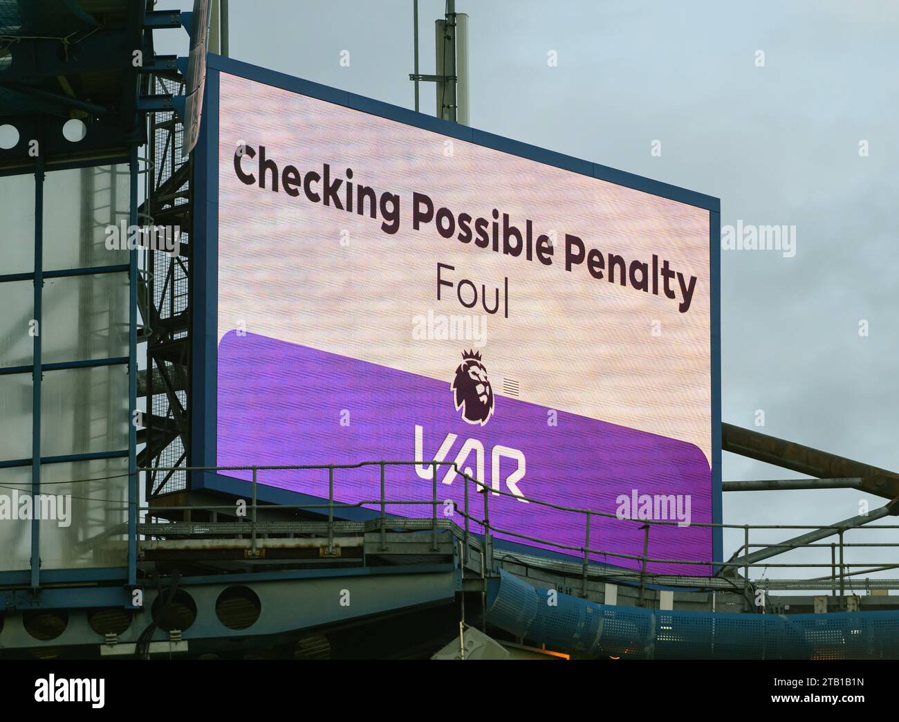 Var check football hi-res stock photography and images - Alamy