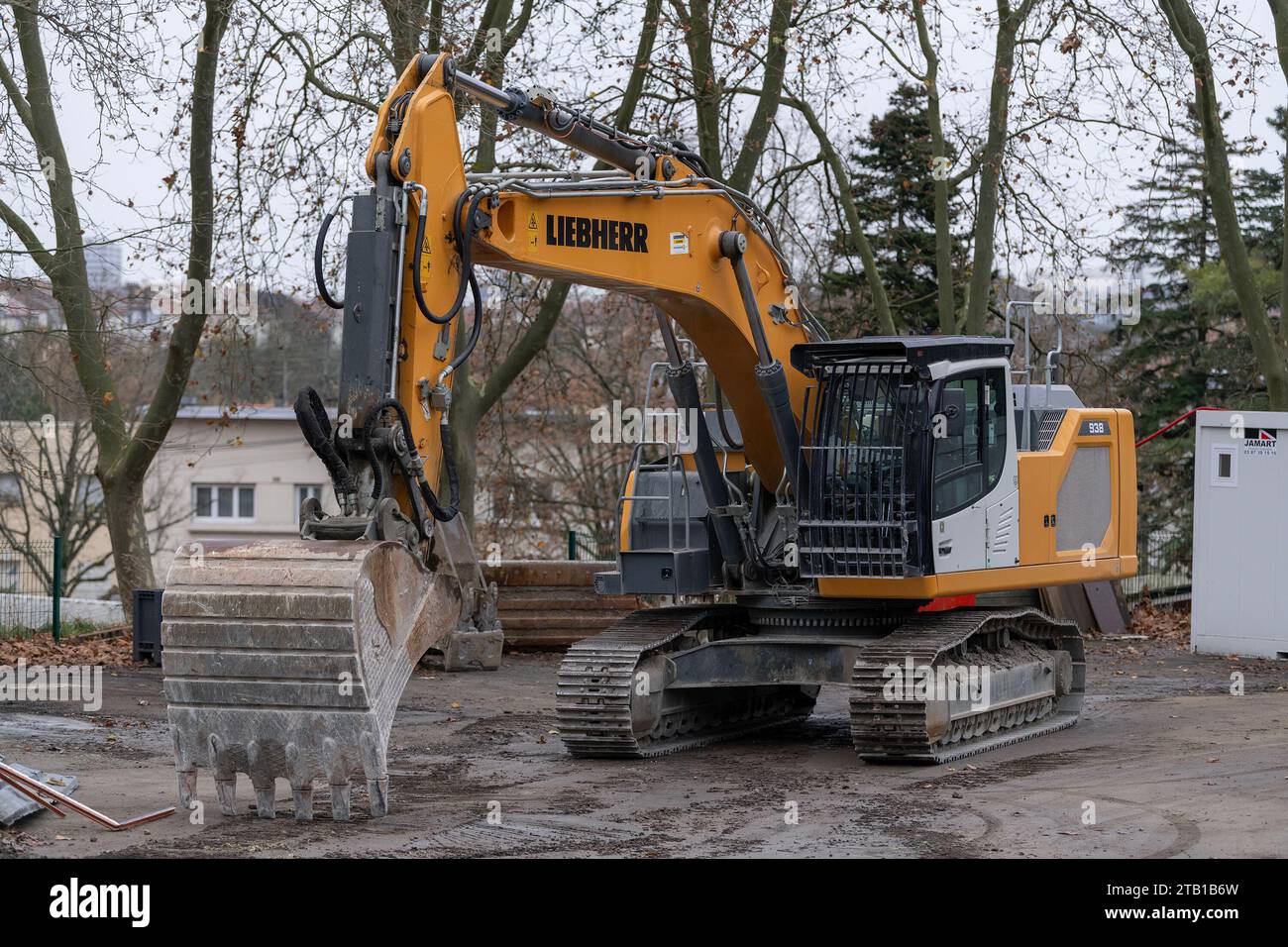 Liebherr excavator hi-res stock photography and images - Alamy