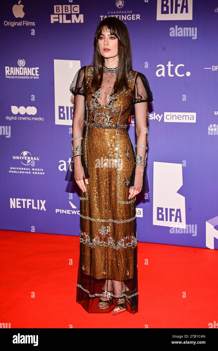 London, UK. 3rd December 2023. Millie Brady attends The 26th British ...