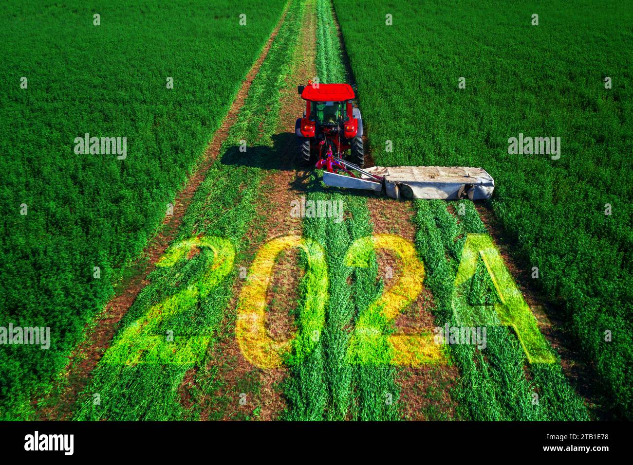 Happy 2024 cut hi-res stock photography and images - Alamy
