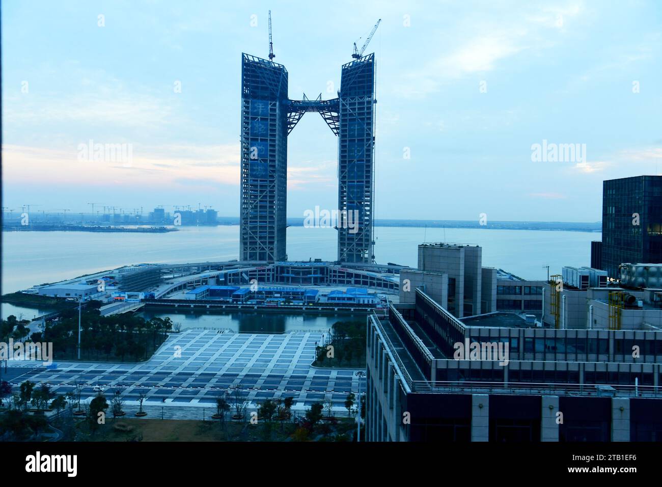 SHANGHAI, CHINA - DECEMBER 3, 2023 - A general view of the Lingang ...