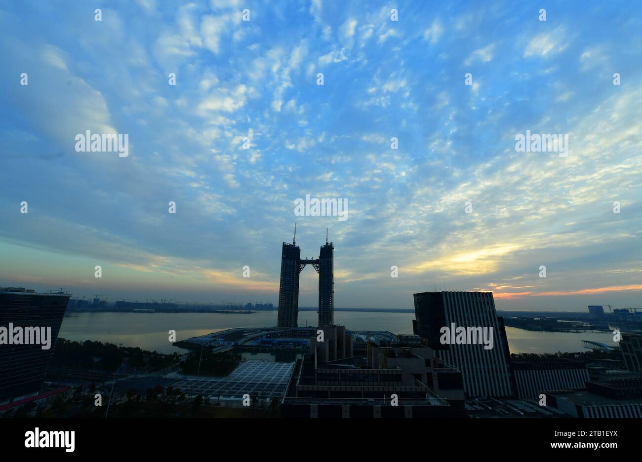 SHANGHAI, CHINA - DECEMBER 3, 2023 - A general view of the Lingang ...