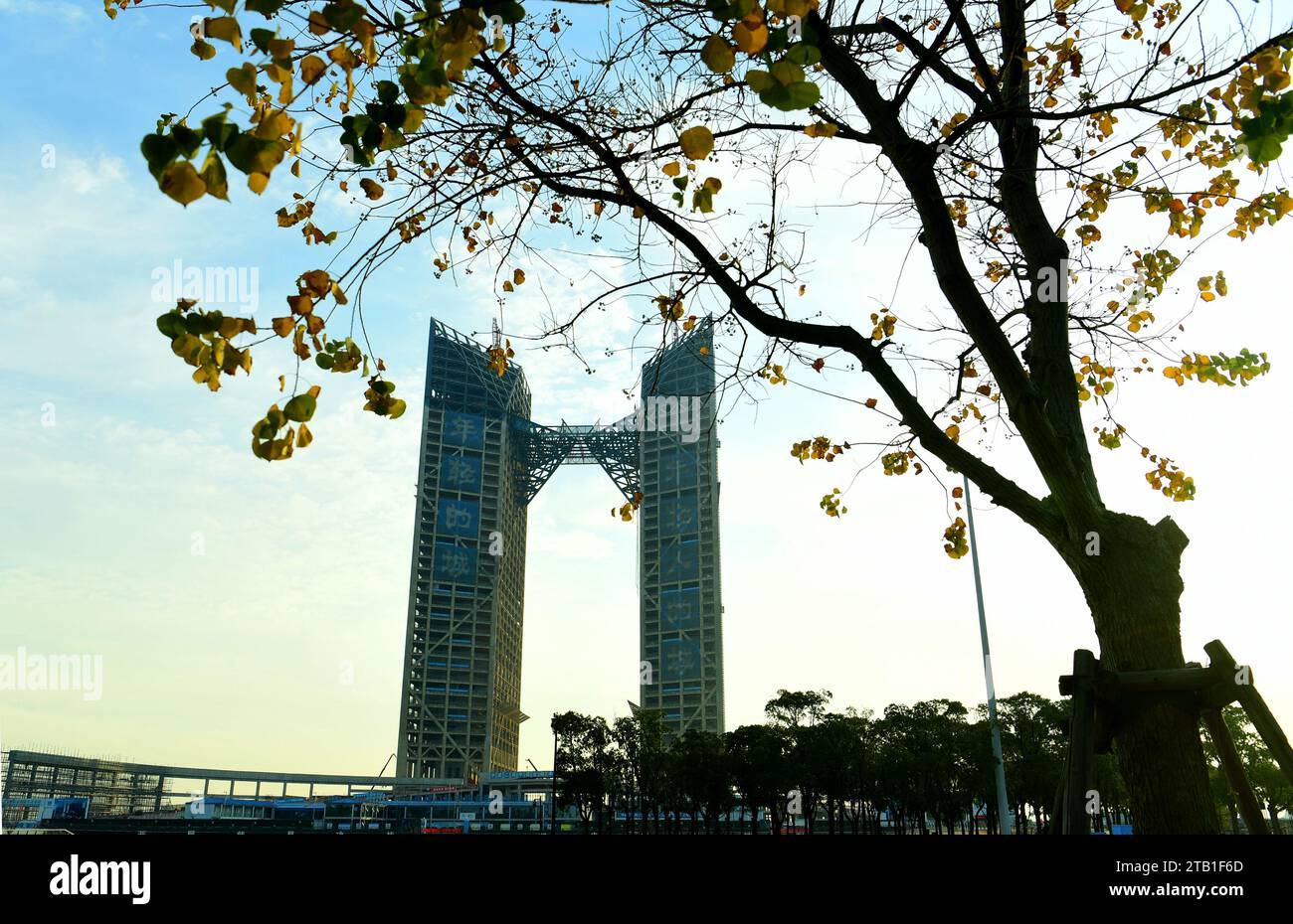 SHANGHAI, CHINA - DECEMBER 3, 2023 - A general view of the Lingang ...