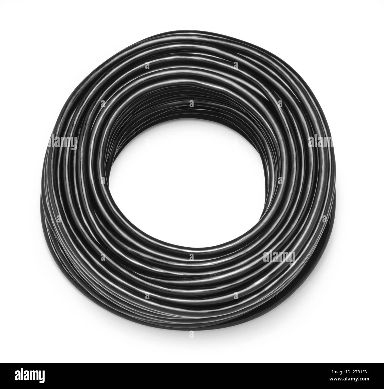 Reel electrical cable white Cut Out Stock Images & Pictures - Alamy