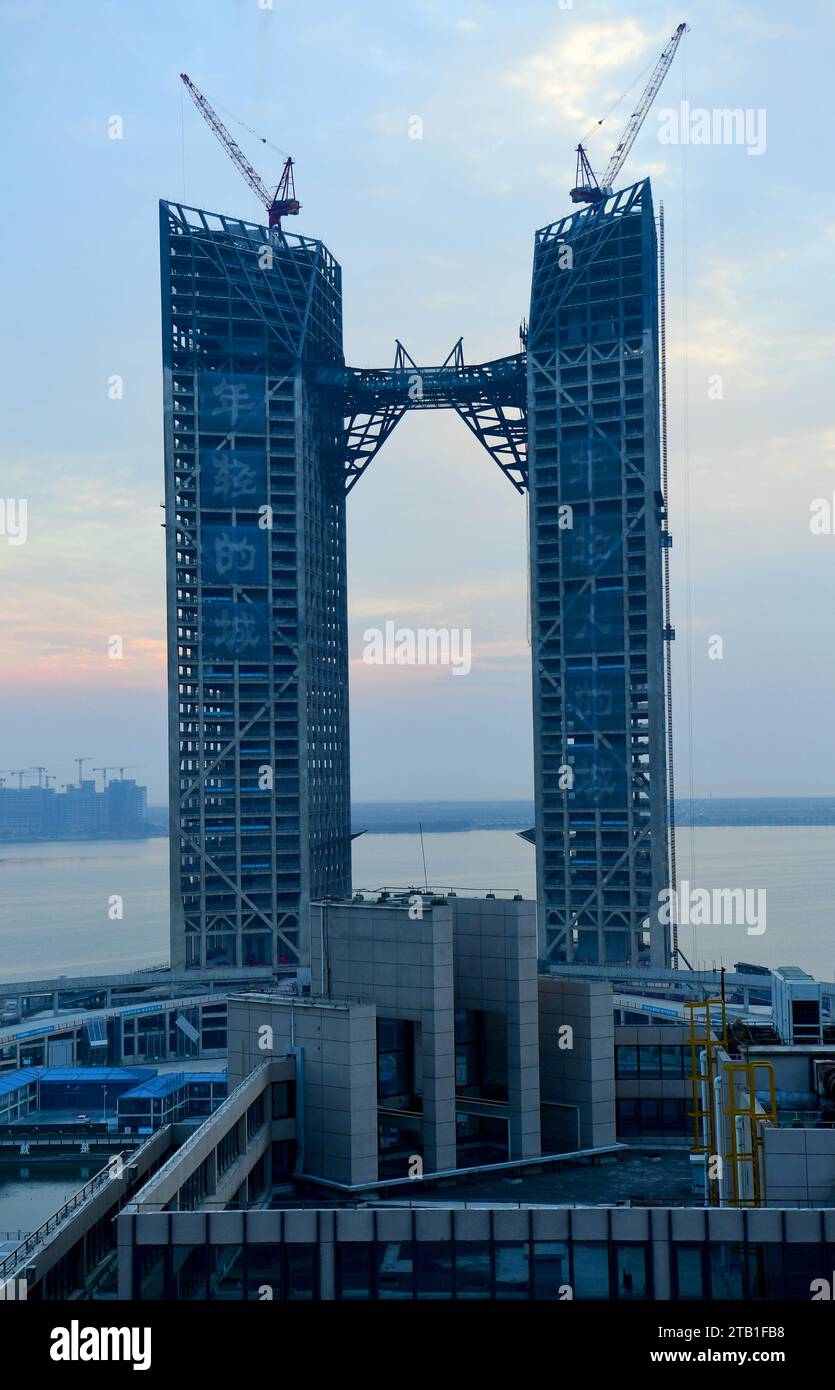 SHANGHAI, CHINA - DECEMBER 3, 2023 - A general view of the Lingang ...