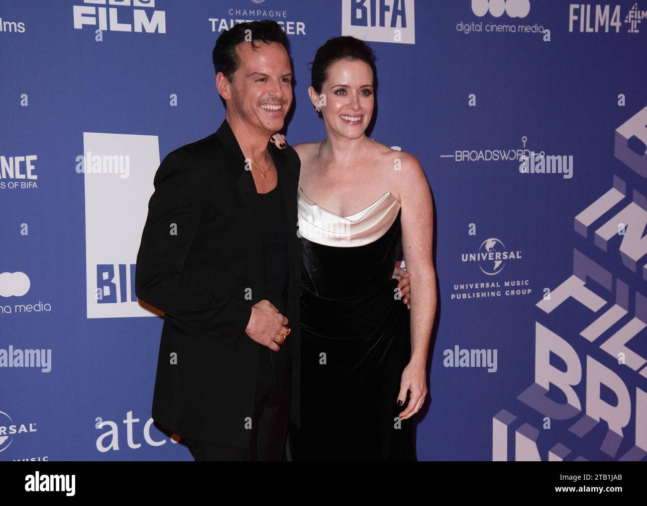 Andrew Scott and Claire Foy attends the 26th British Independent Film ...