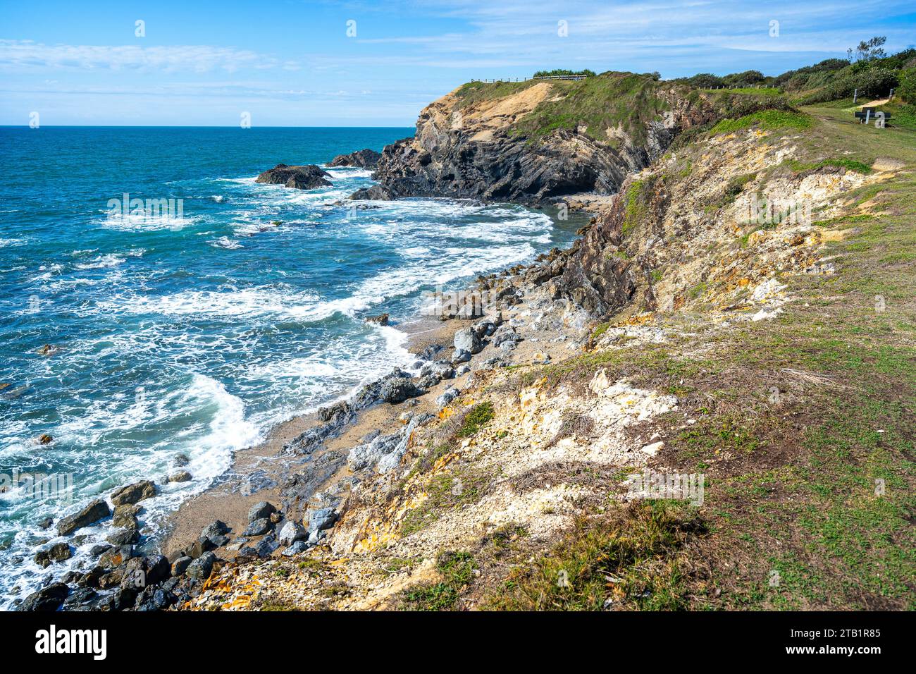 Cakora Point Lookout, Brooms Head NSW Stock Photo - Alamy