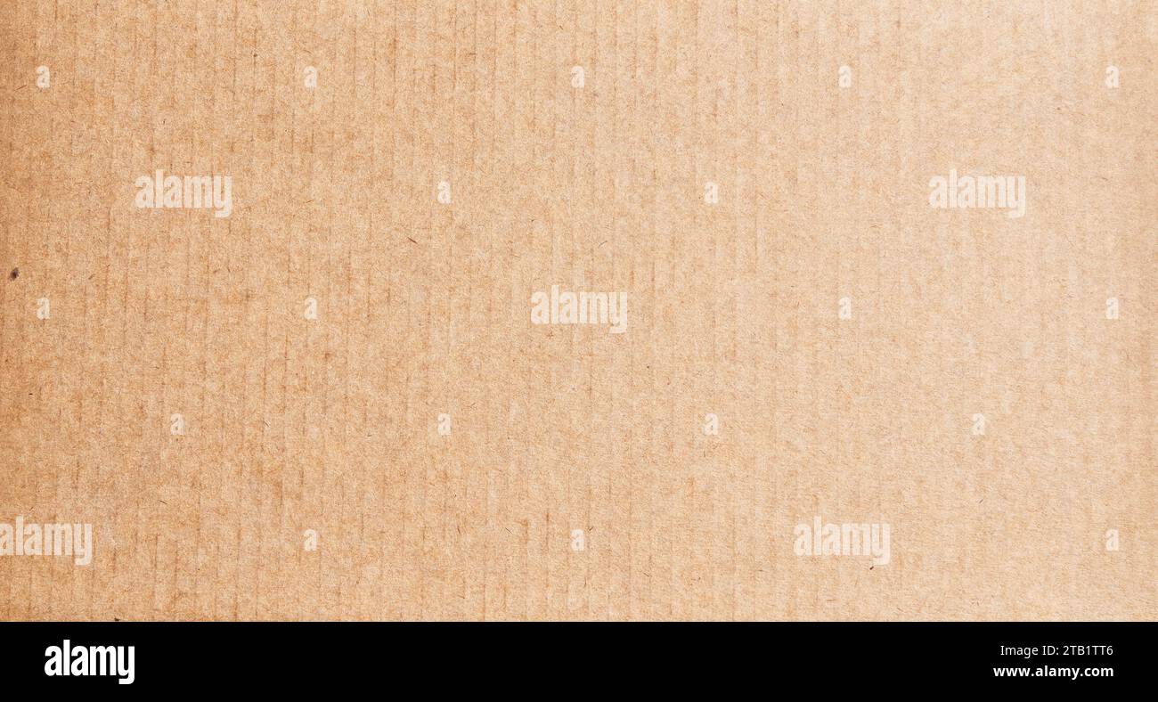 Brown cardboard carton material texture background Stock Photo - Alamy