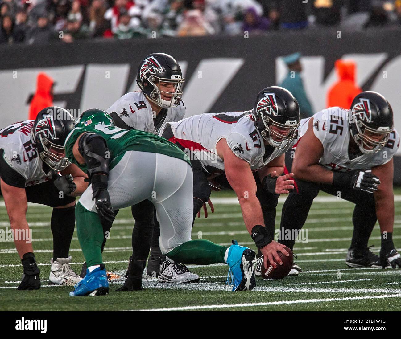 East Rutherford, United States. 03rd Dec, 2023. Atlanta Falcons ...