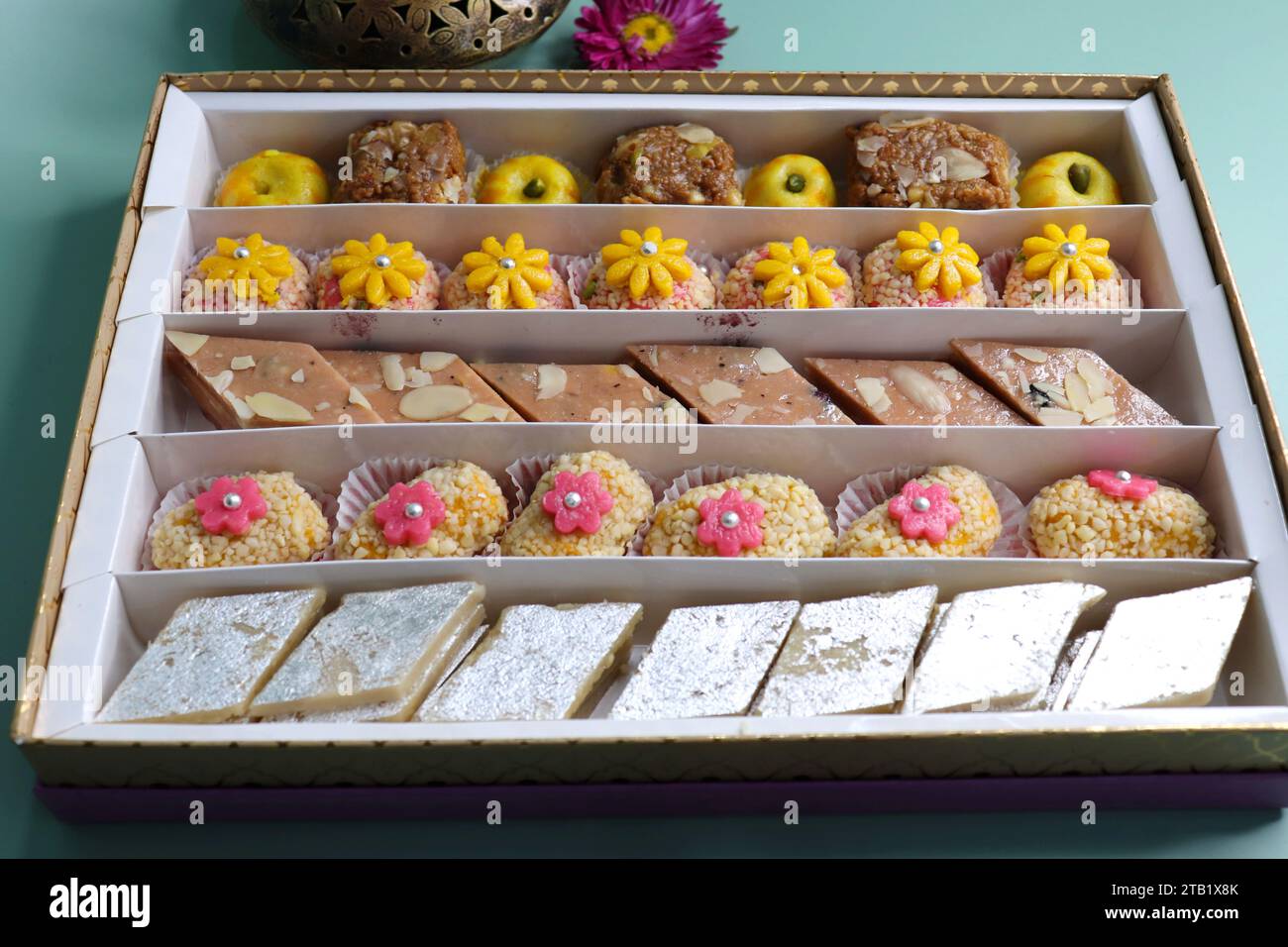 Deepavali india thali hi-res stock photography and images - Alamy