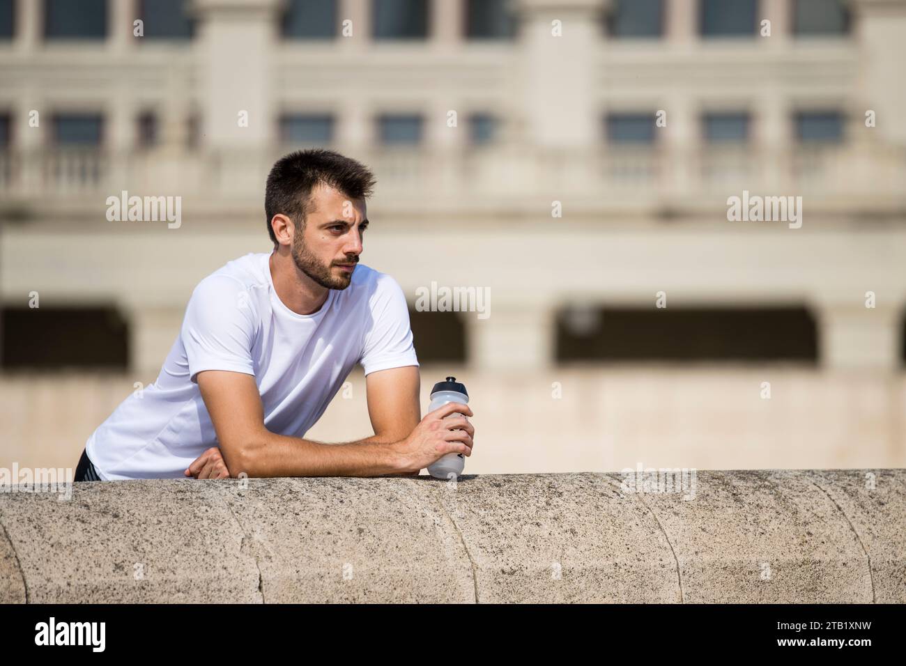 Running marathon water hi-res stock photography and images - Alamy