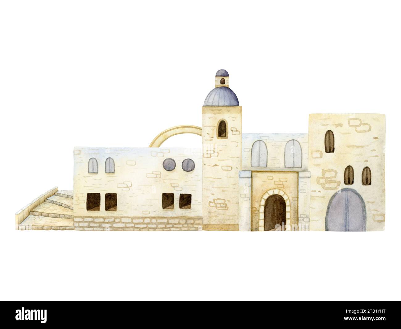 Old bethlehem house Cut Out Stock Images & Pictures - Alamy