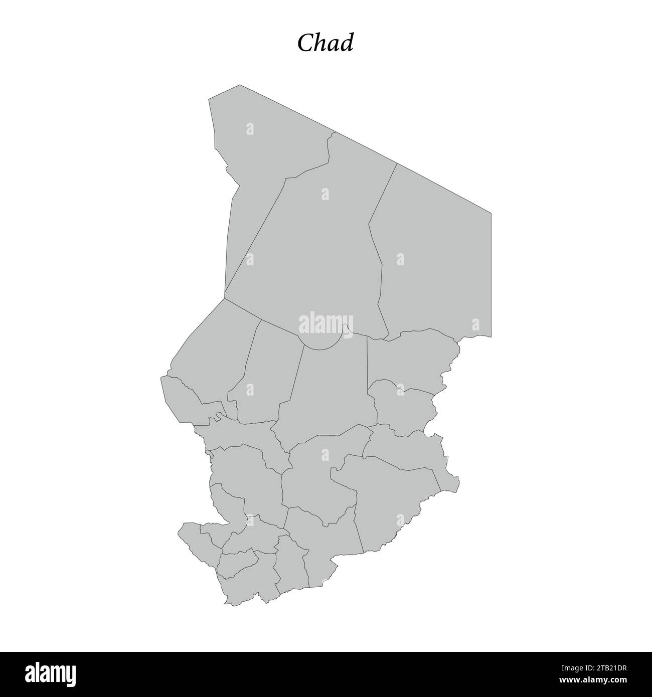 Abstract chad map Black and White Stock Photos & Images - Alamy