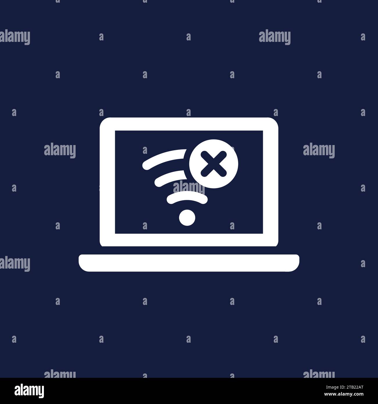 No wifi signal laptop hi-res stock photography and images - Alamy