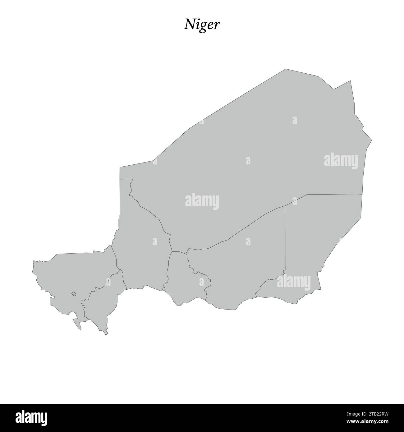 Map of niger hi-res stock photography and images - Alamy