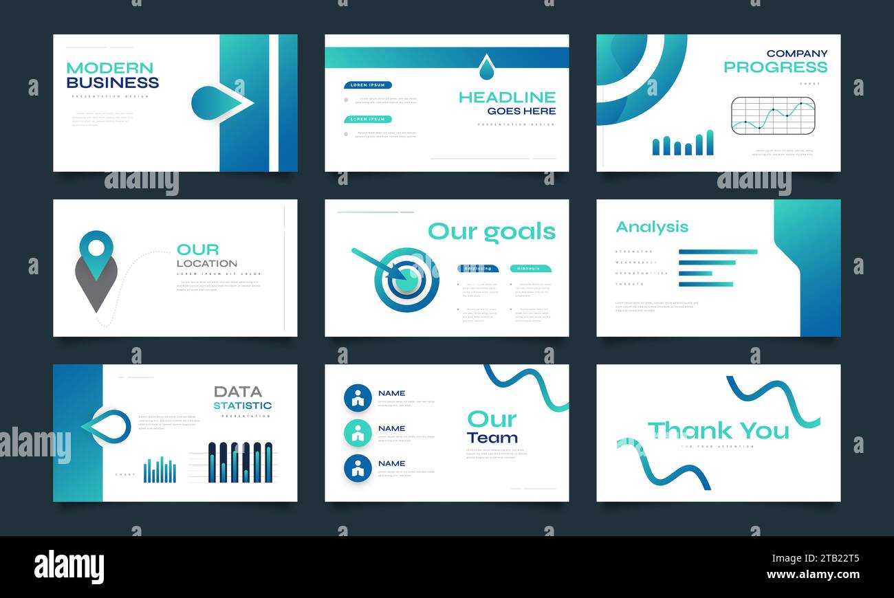 Modern Presentation Template Design with Infographic Elements. Use for ... Modern Presentation Template Design with Infographic Elements. Use for ...