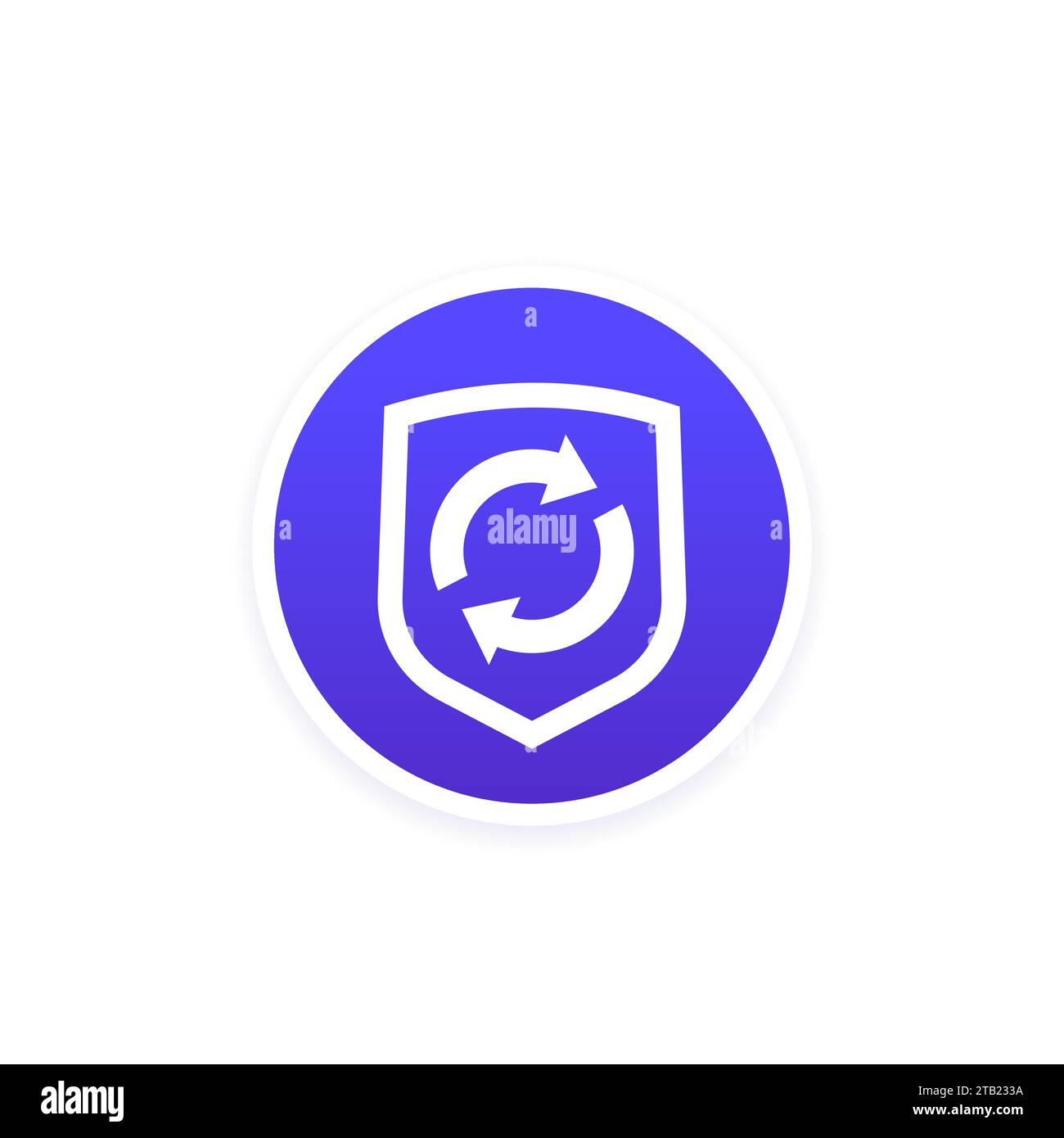 insurance renewal icon for web Stock Vector Image & Art - Alamy