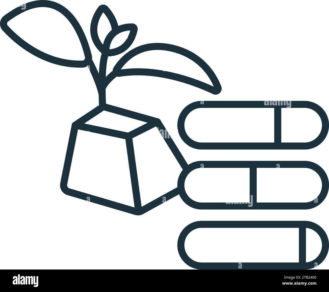 Coping skills outline icon. Monochrome simple sign from mental health ...