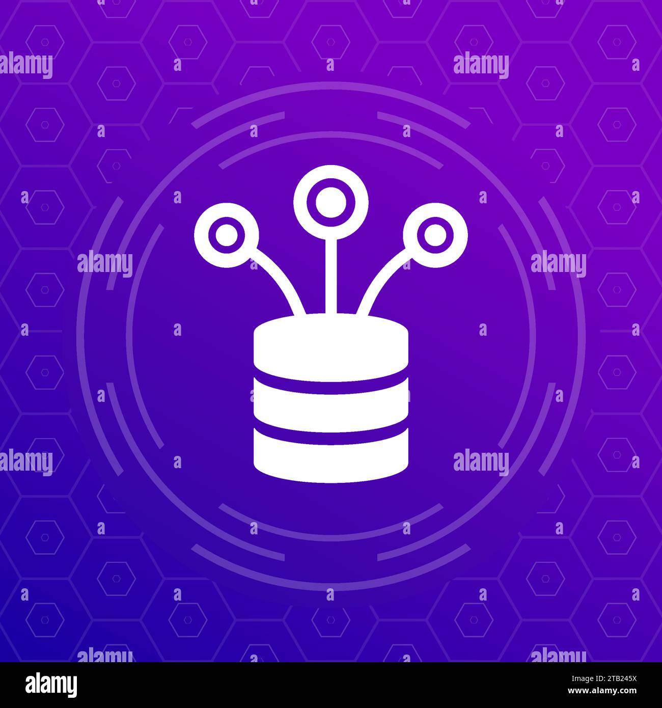 data sources icon for web Stock Vector Image & Art - Alamy