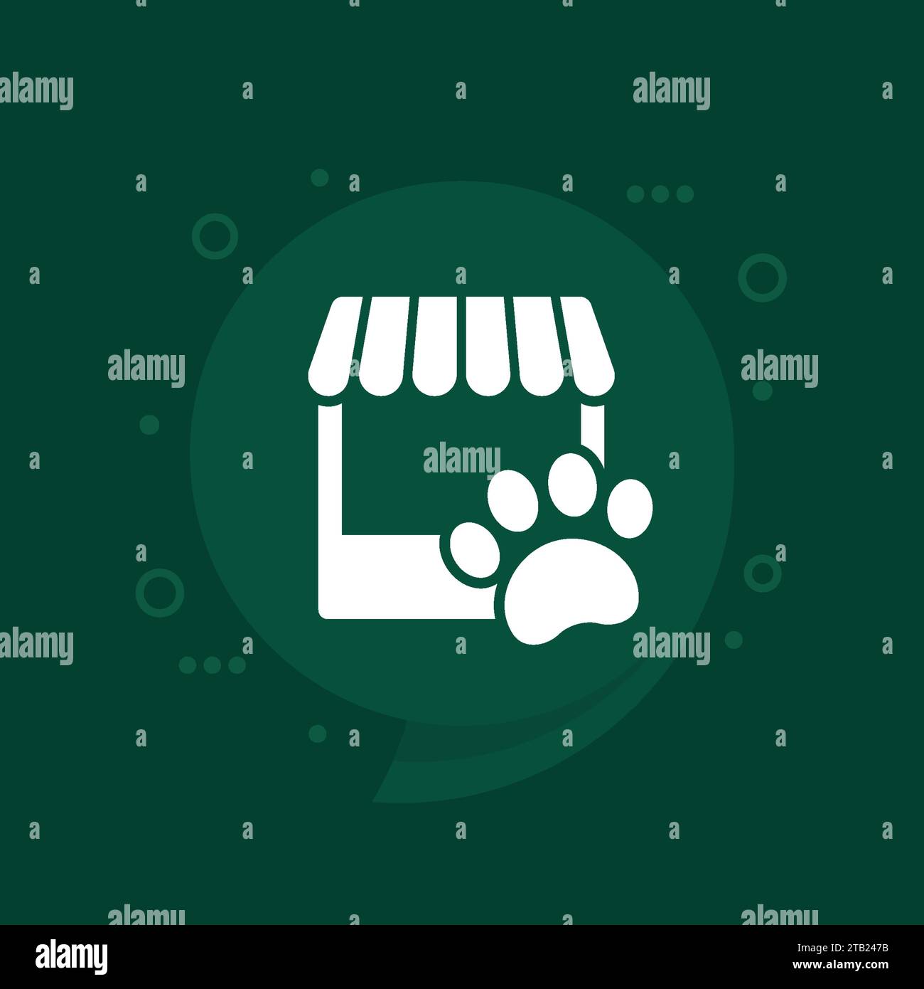 Pet food shopping Stock Vector Images - Alamy