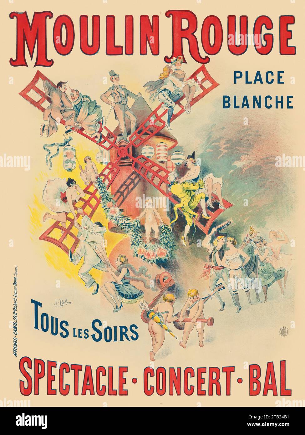 Moulin rouge poster hi-res stock photography and images - Alamy