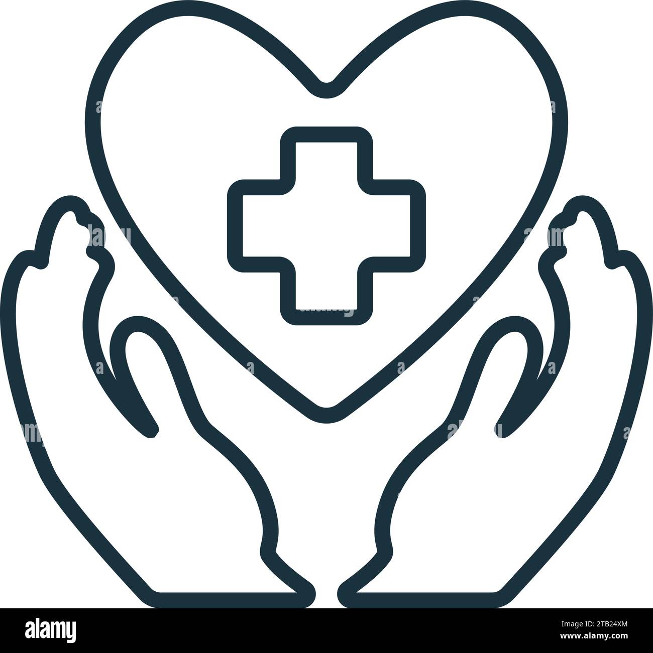 Therapy outline icon. Monochrome simple sign from mental health ...