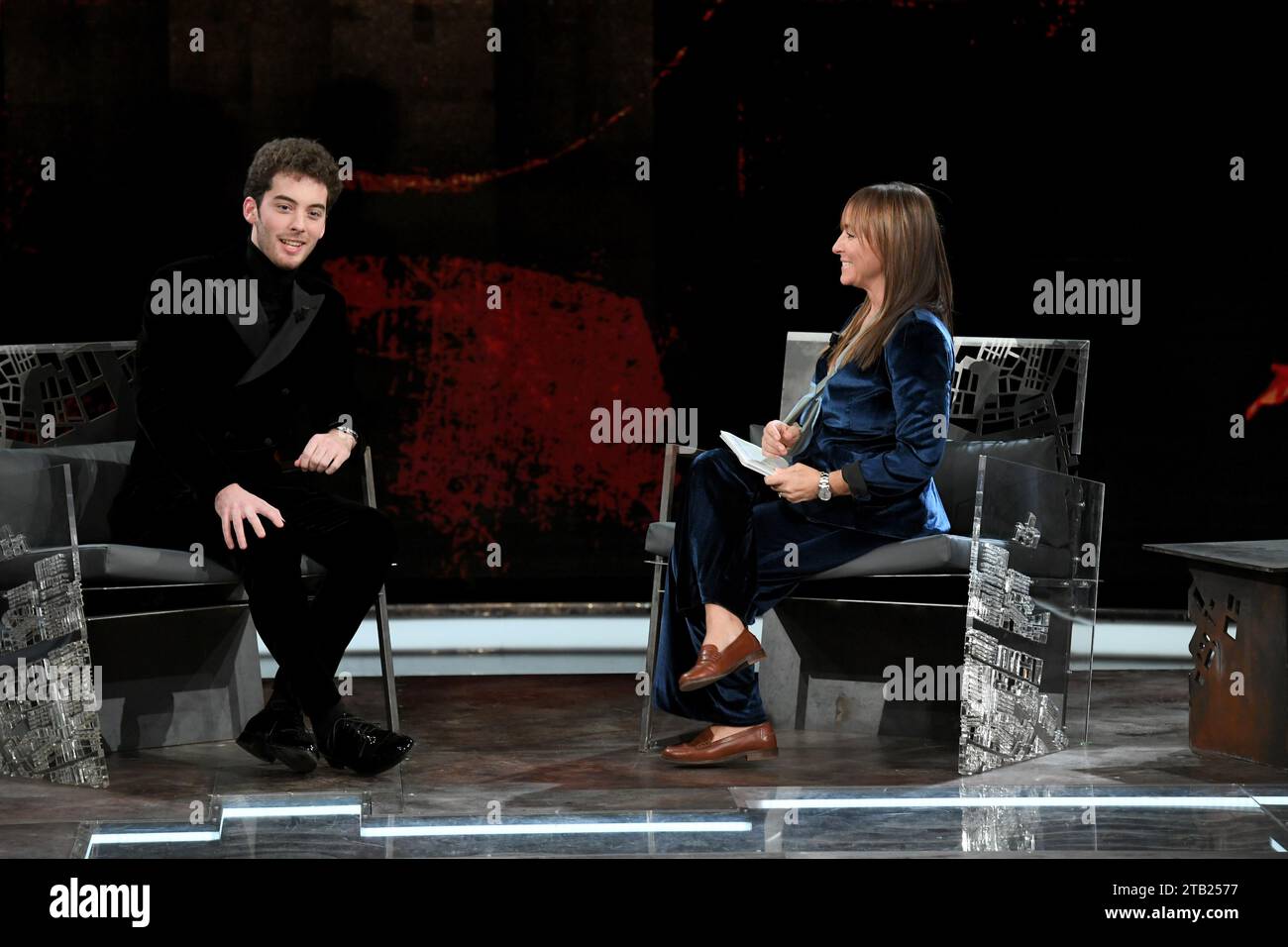 Milan, Italy. 05th May, 2022. Milan, TV show "Kilimangiaro" - Camila ...