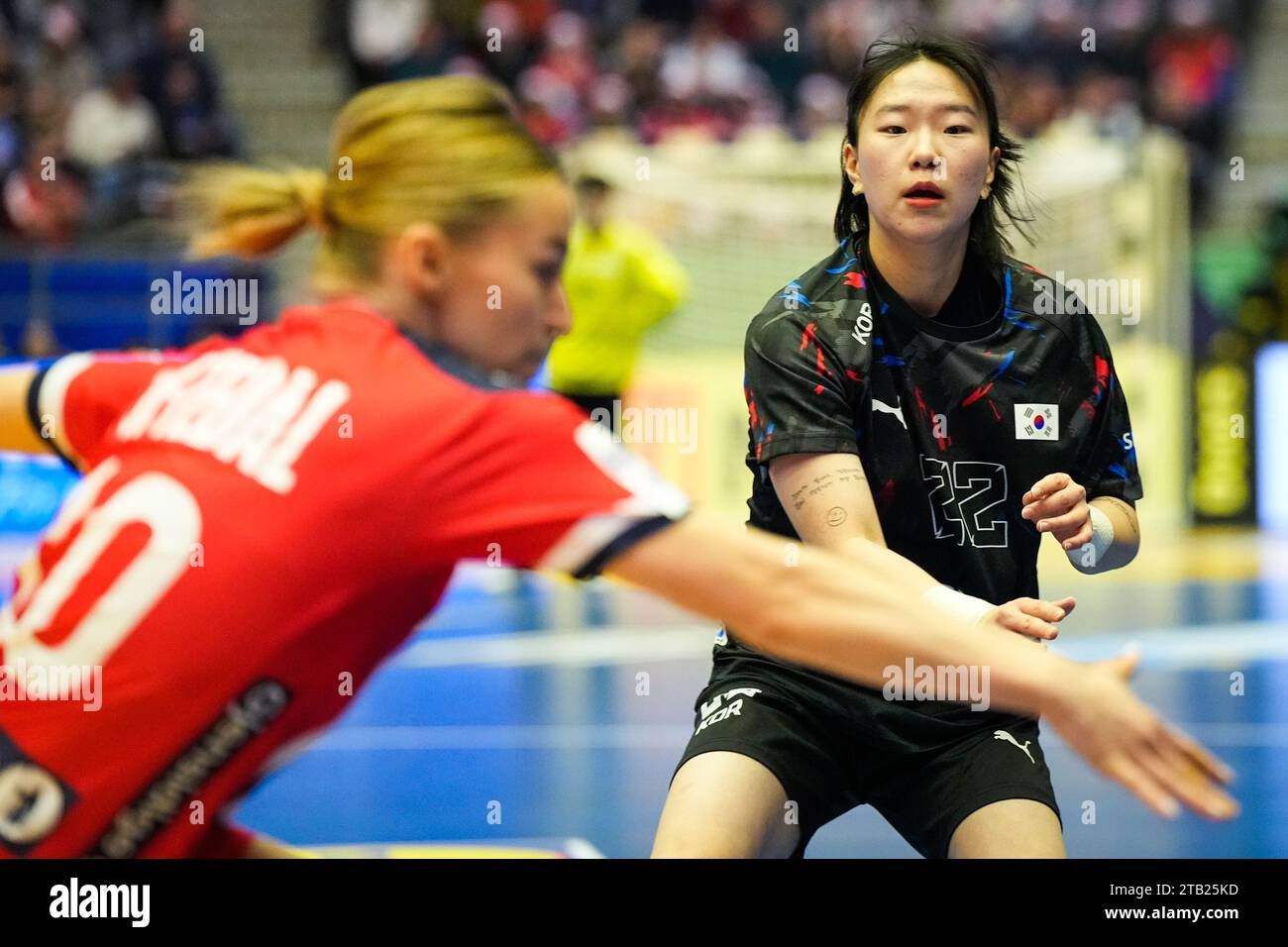 Stavanger 20231203.South Korea's Bitna Woo during the World ...