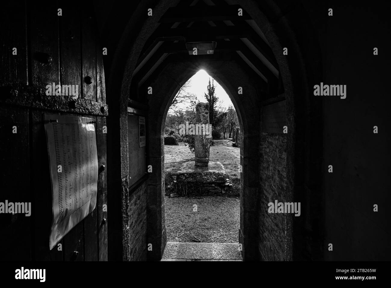 KEA CHURCH OLD KEA ST KEA KENWYN PARISH Stock Photo - Alamy