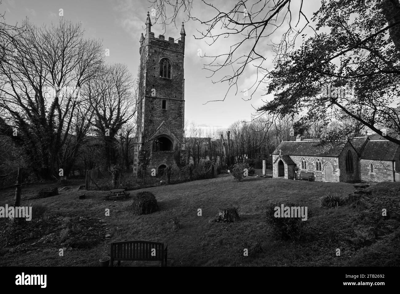 Old kea church tower hi-res stock photography and images - Alamy