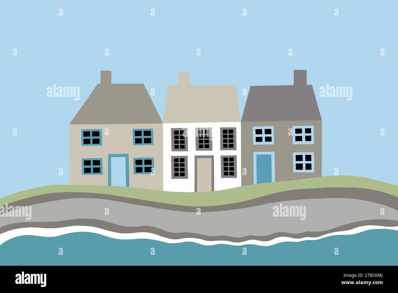 Old fashioned seaside hi-res stock photography and images - Alamy