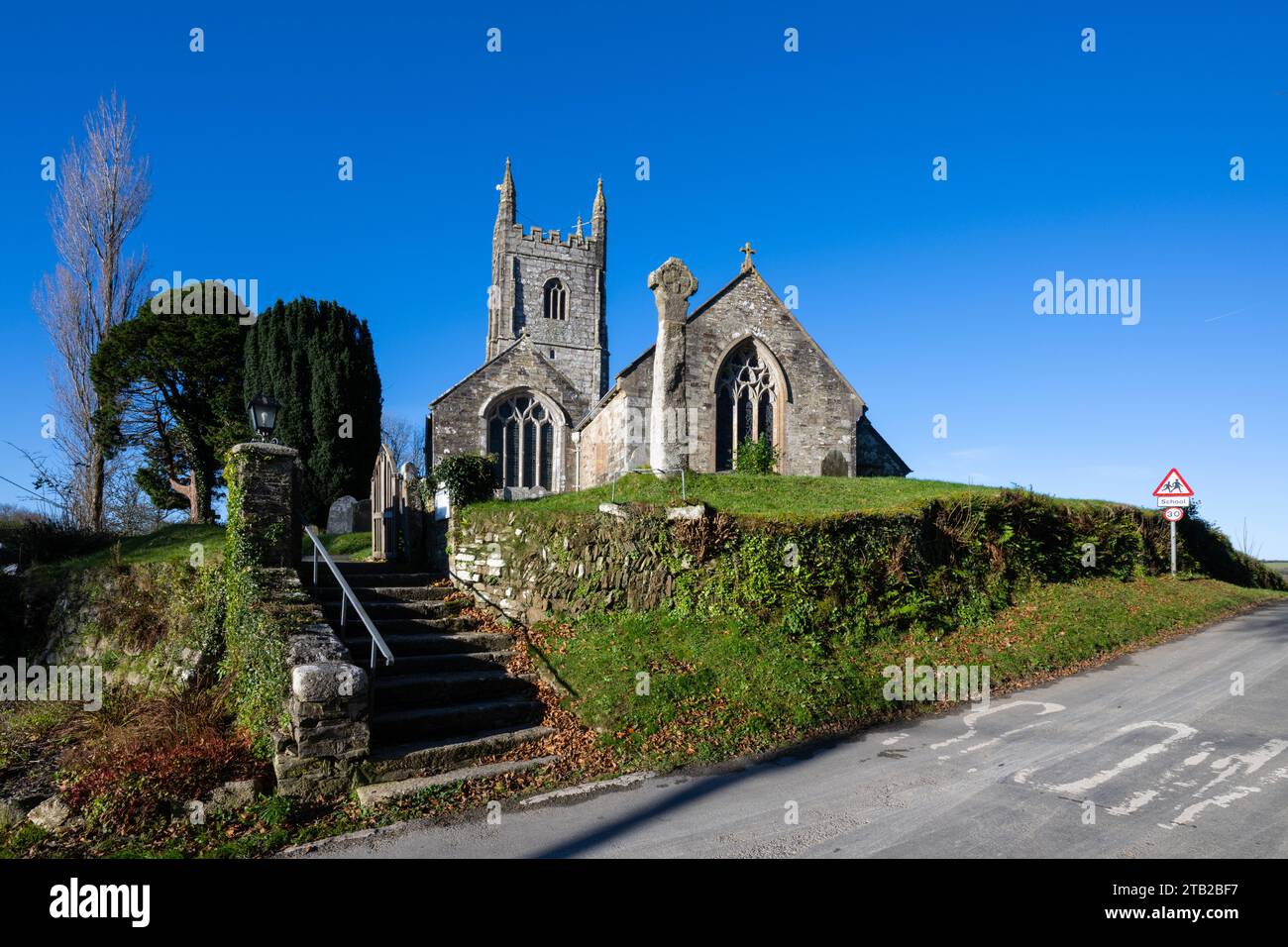 CARDINHAM PARISH CHURCH BODMIN CORNWALL Stock Photo - Alamy