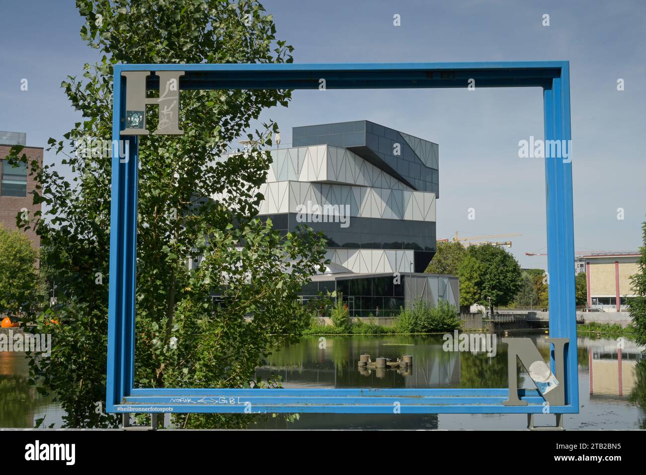 Experimenta Science Center, Neckar, Heilbronn, Baden-Württemberg ...