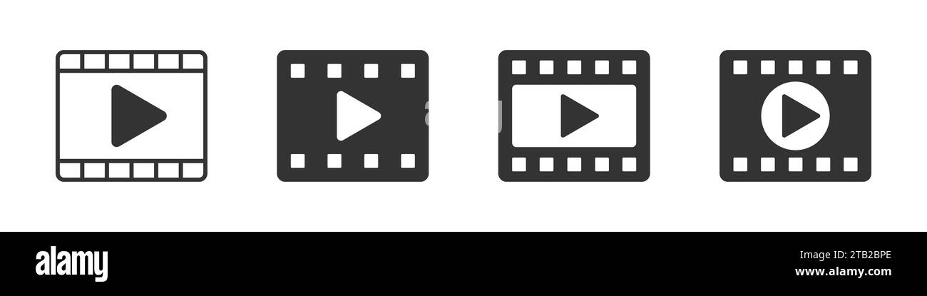 Video clip music Stock Vector Images - Alamy