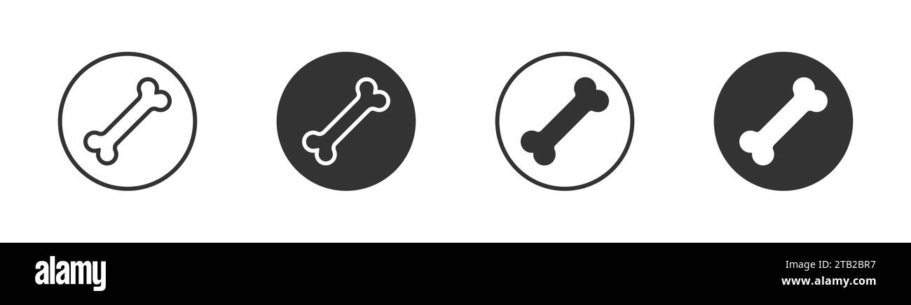 Bones icons set. Vector illustration Stock Vector Image & Art - Alamy
