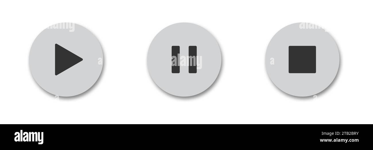 Play Pause Button Png