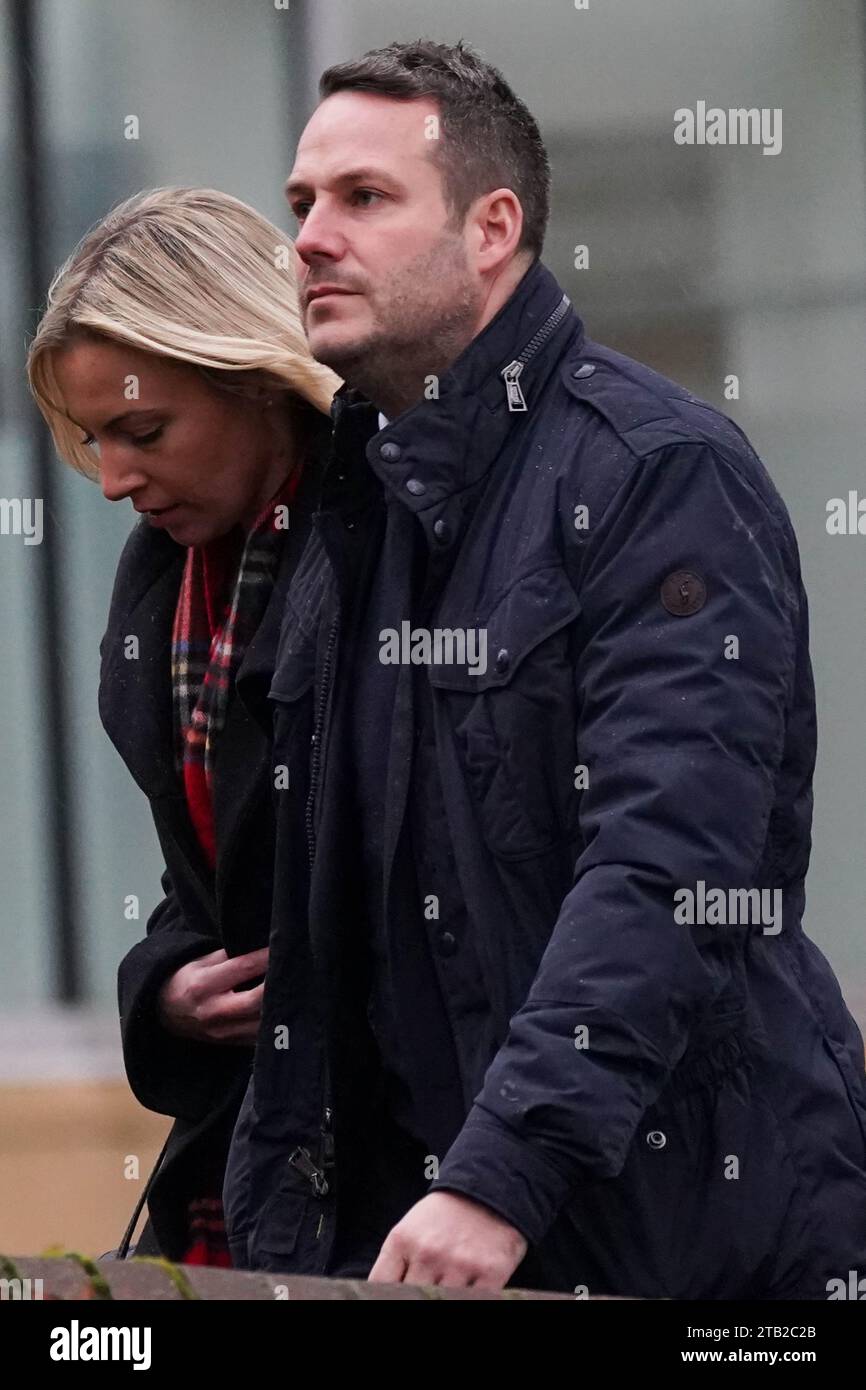 Former Chesterfield FC manager James Rowe, at Derby Crown Court where ...