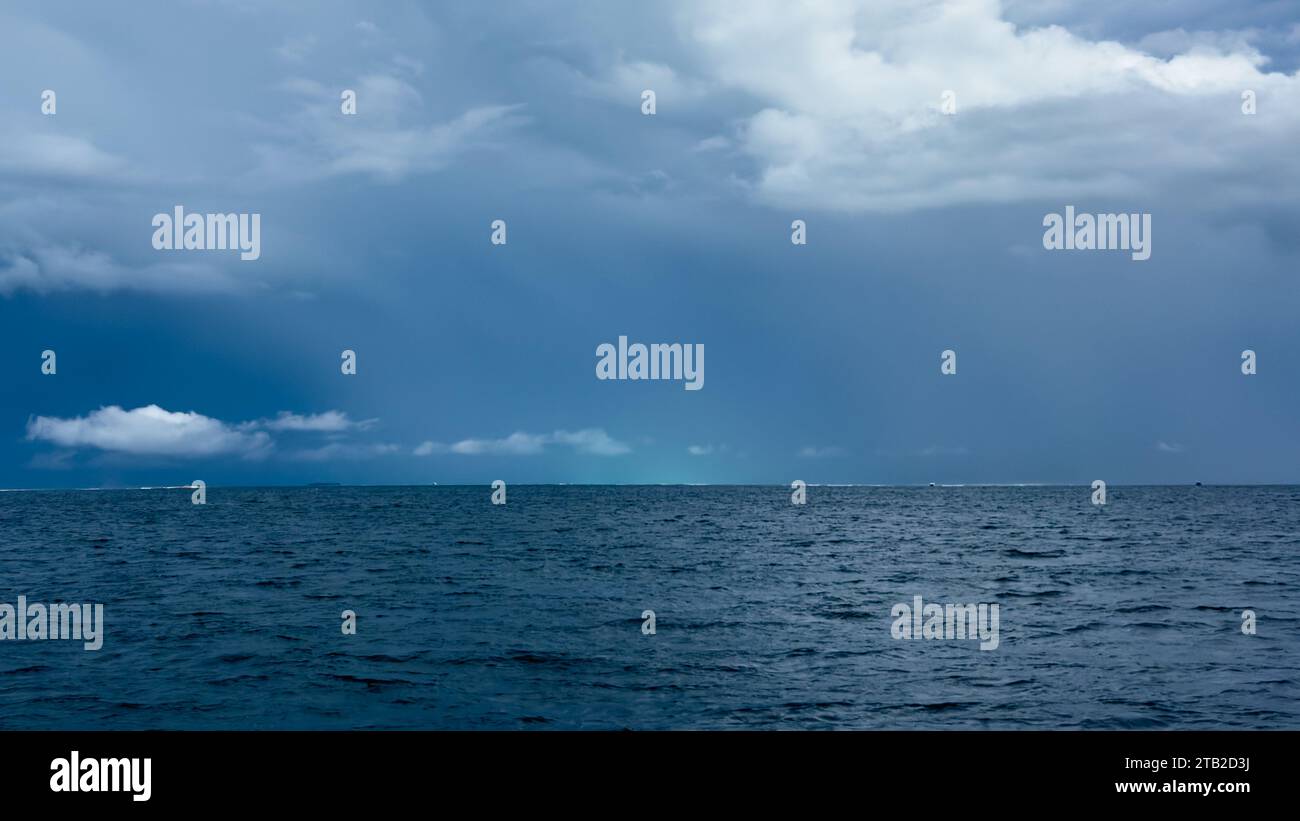 Stormy skies over paradise hi-res stock photography and images - Alamy