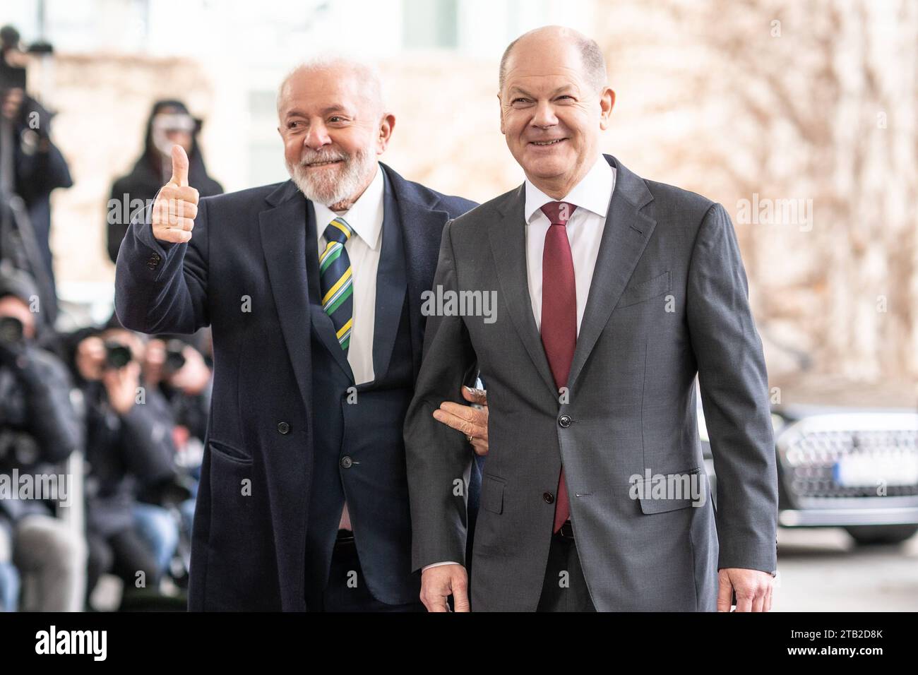 Berlin, Germany. 04 12 2023. German Brazilian government consultations ...