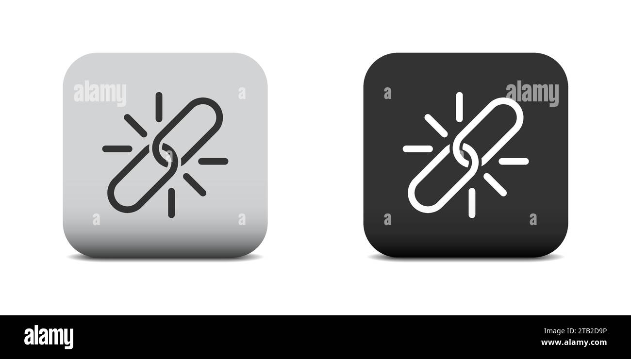 Strength icon. Link symbol. Flat vector illustration Stock Vector Image ...