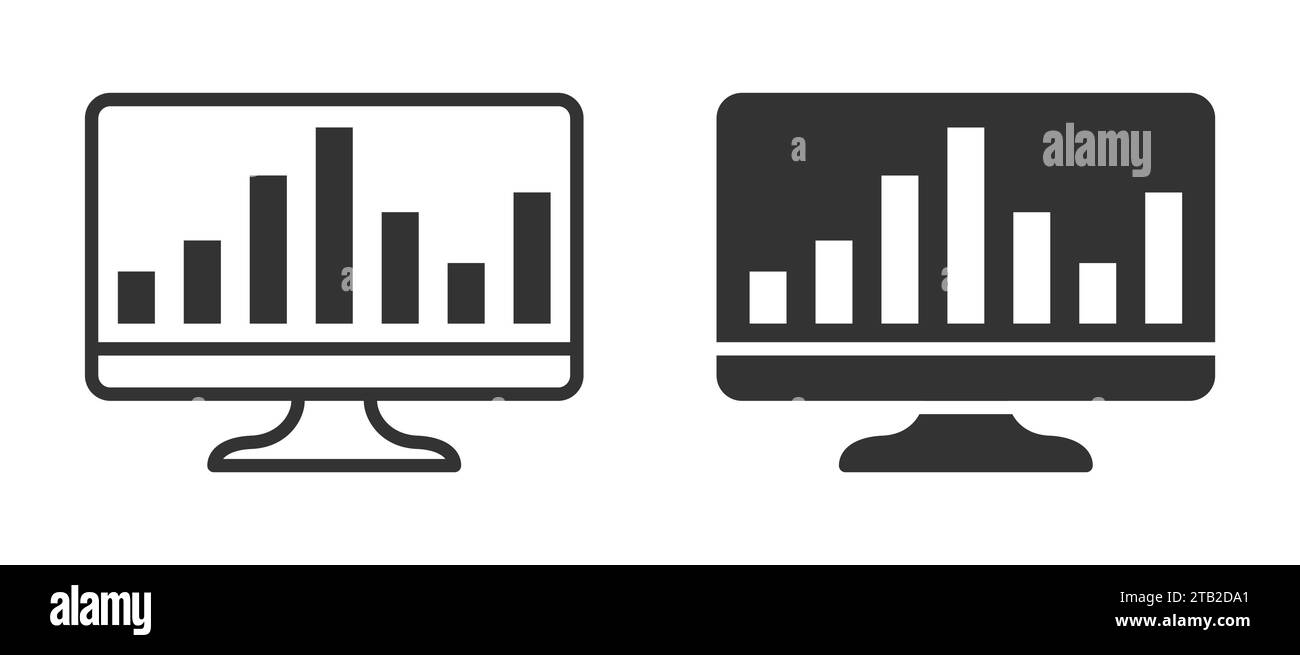 Financial analytics icon. Control panel icon. Vector illustration Stock ...
