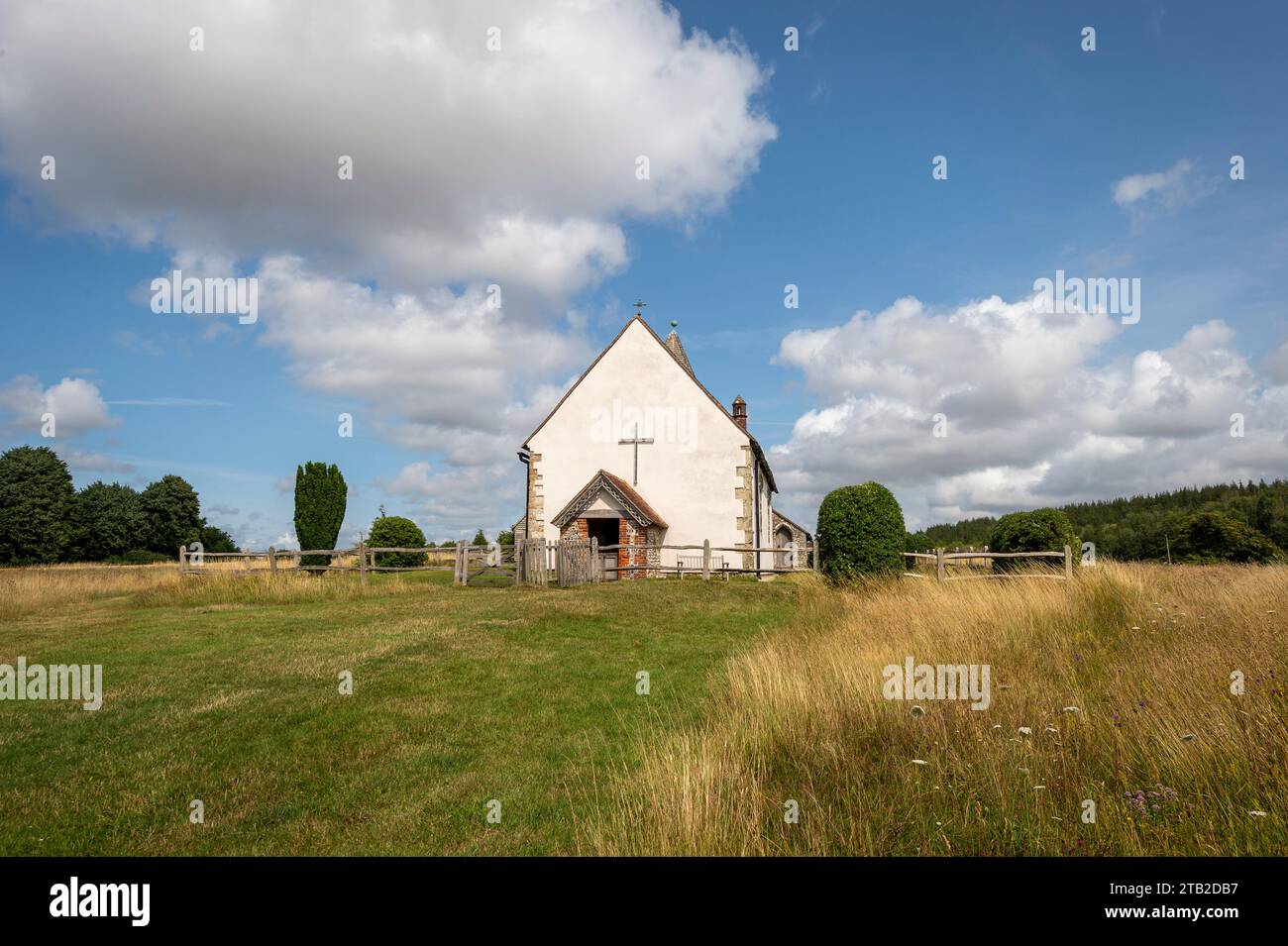 St Hubert's Church in Idsworth, Hampshire, UK Stock Photo - Alamy