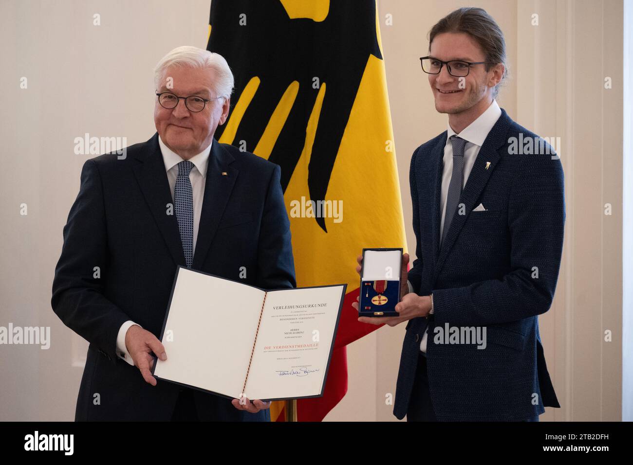 Berlin, Germany. 04th Dec, 2023. Federal President Frank-Walter ...