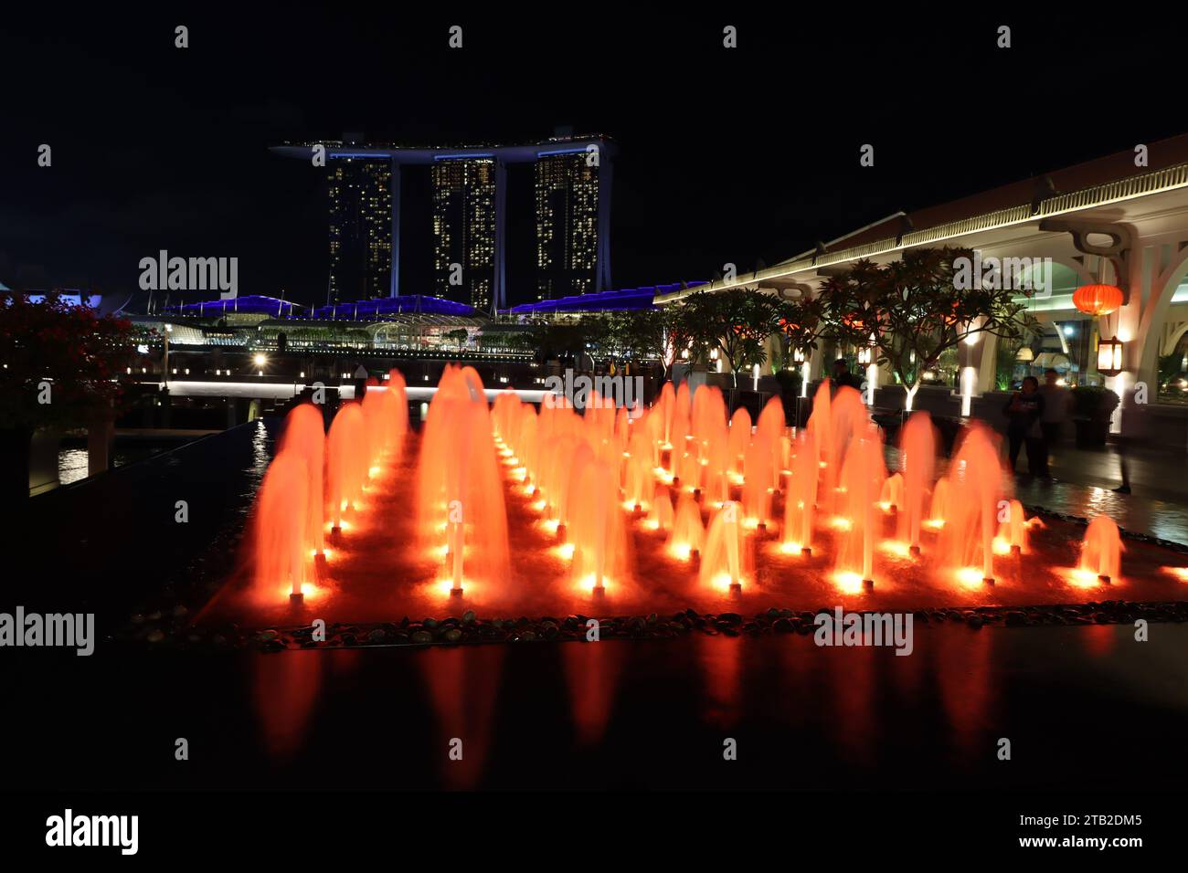 Colors at marina bay sands hi-res stock photography and images - Alamy