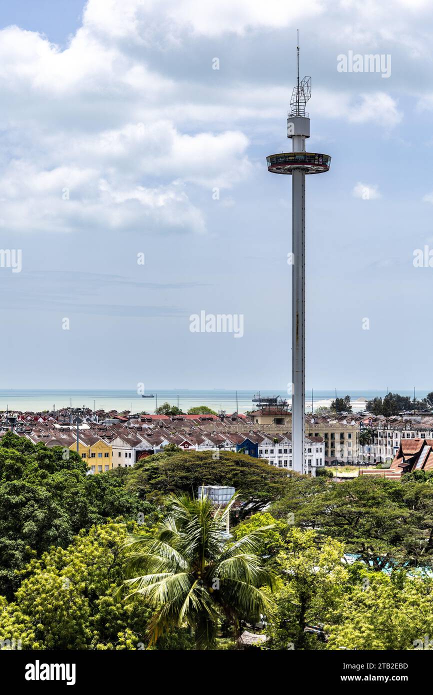 Menara Taming Sari, Taming Sari Tower, Melaka, Malaysia Stock Photo - Alamy