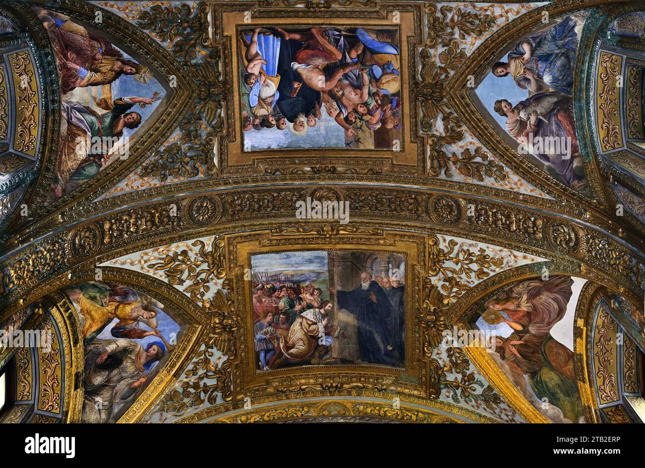 Soffitto della chiesa san Giorgio - Ceiling of the San Giorgio church ...