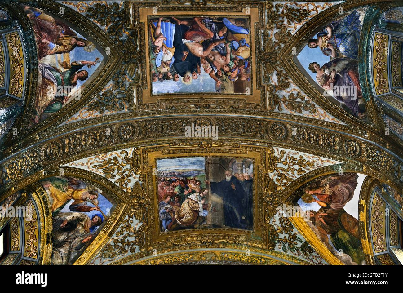 Salerno church museum hi-res stock photography and images - Alamy