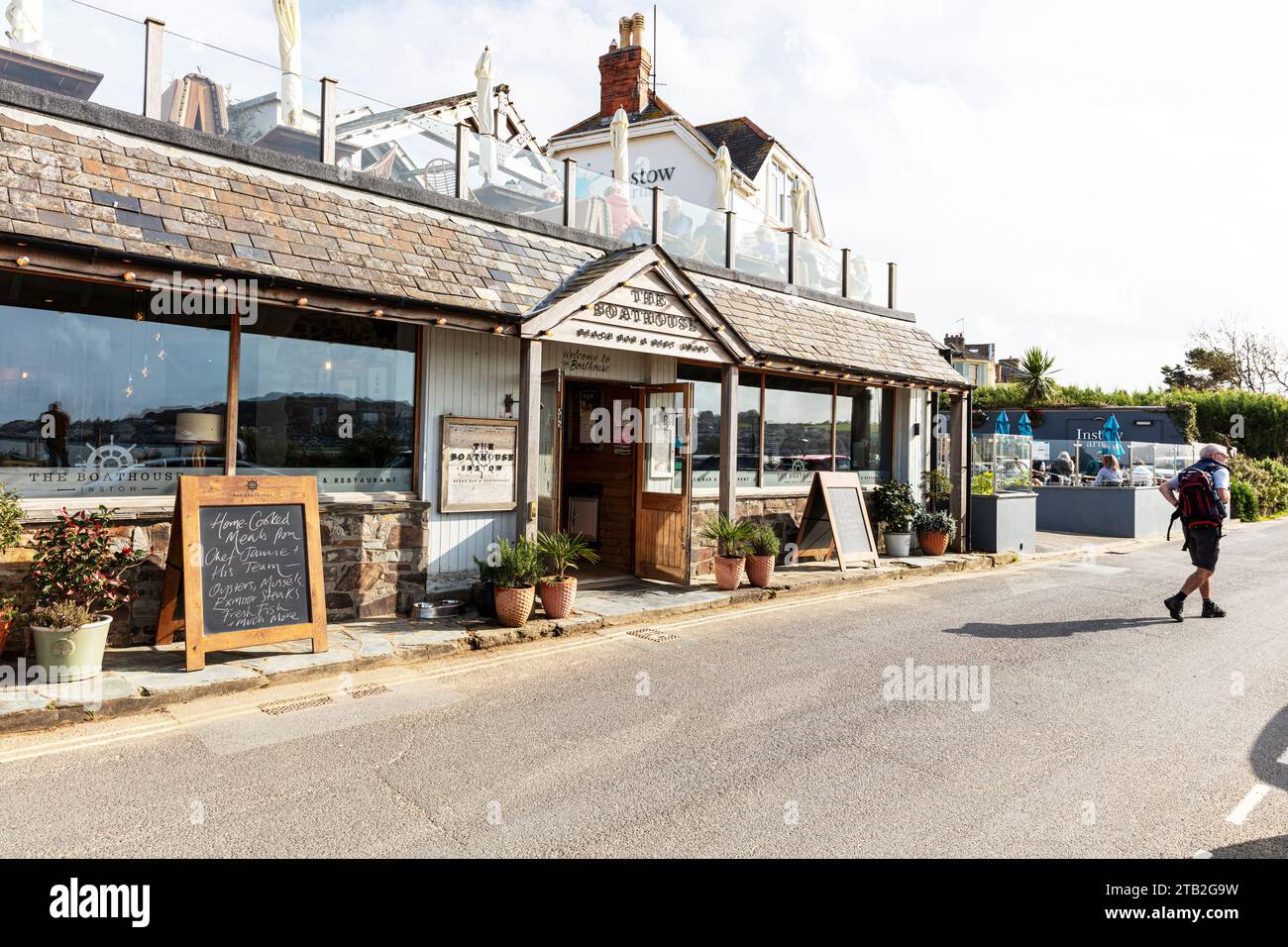 The Boathouse Instow, Instow Village, North Devon, Devon, UK, England ...